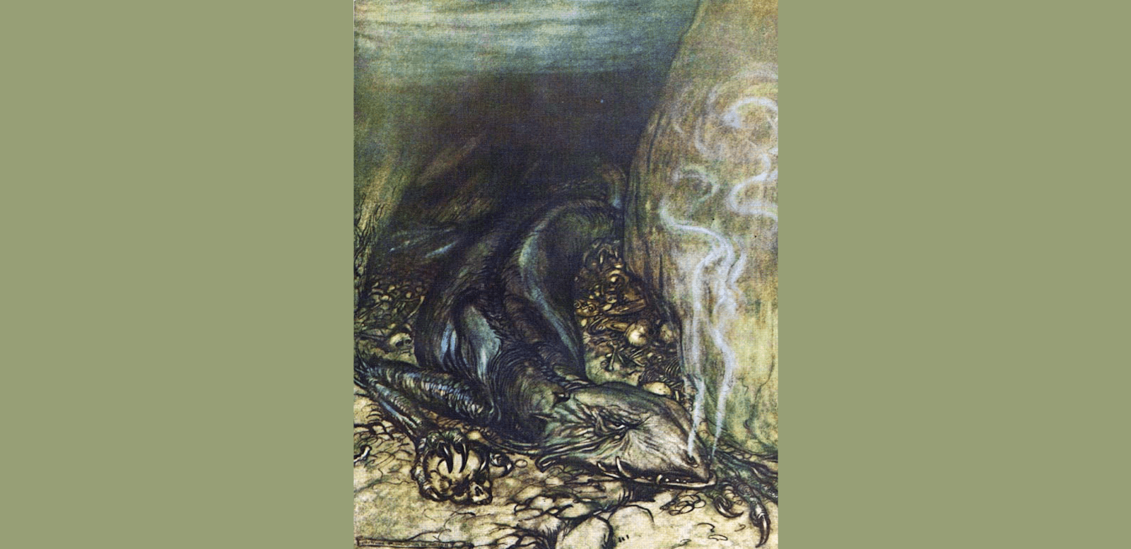 Regin, Sigurd and Fafnir the Dragon - Asgard Alaska